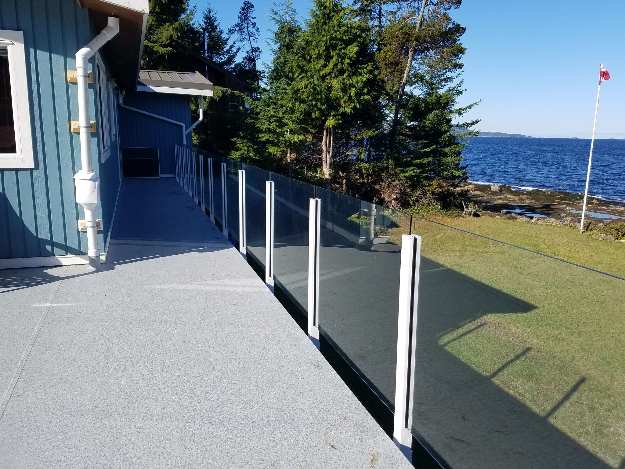 Glass Railings for Decks, Patios, and Stairs